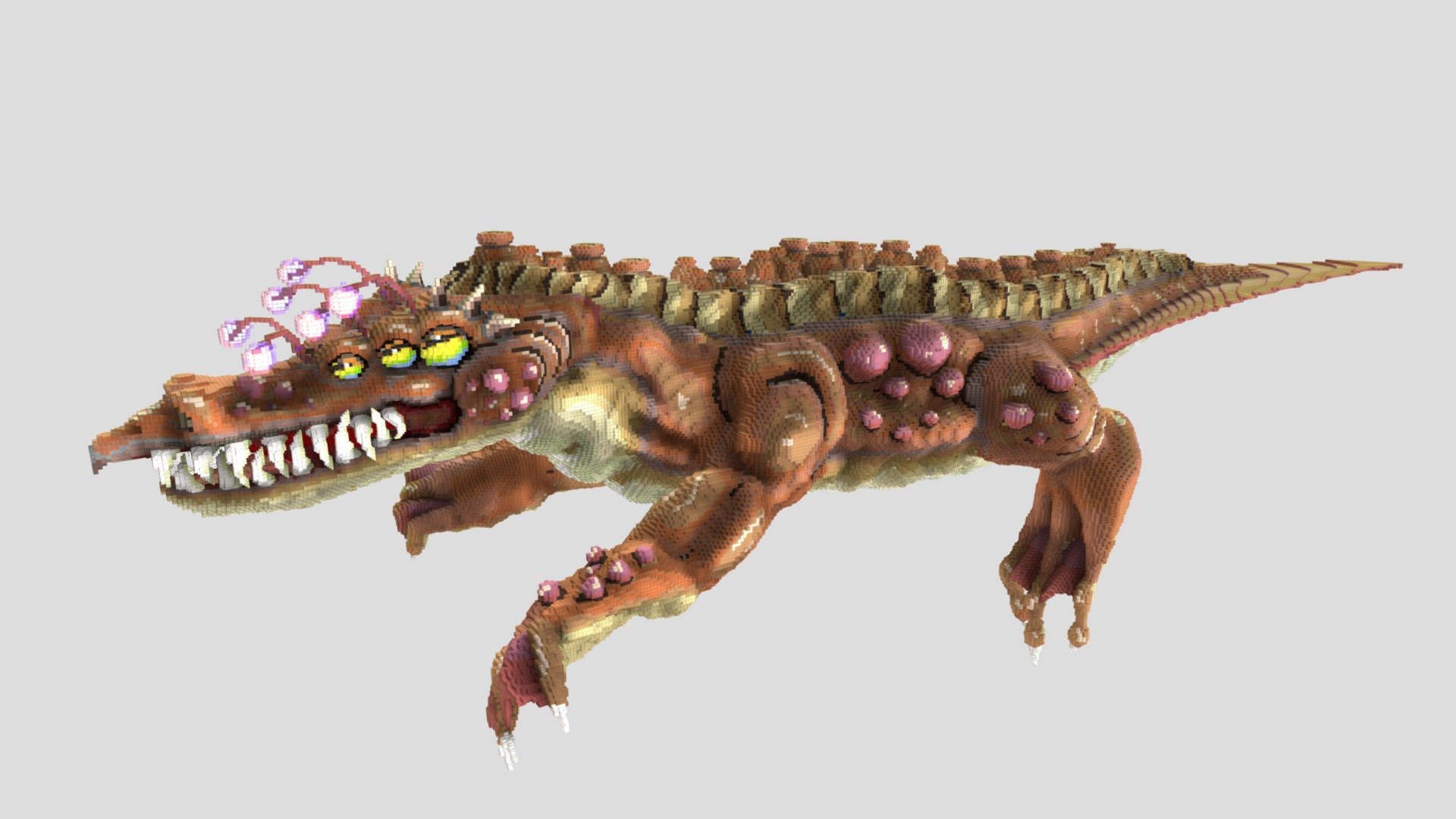 SeaMonster - 3D model by OperaliX [670840c] - Sketchfab