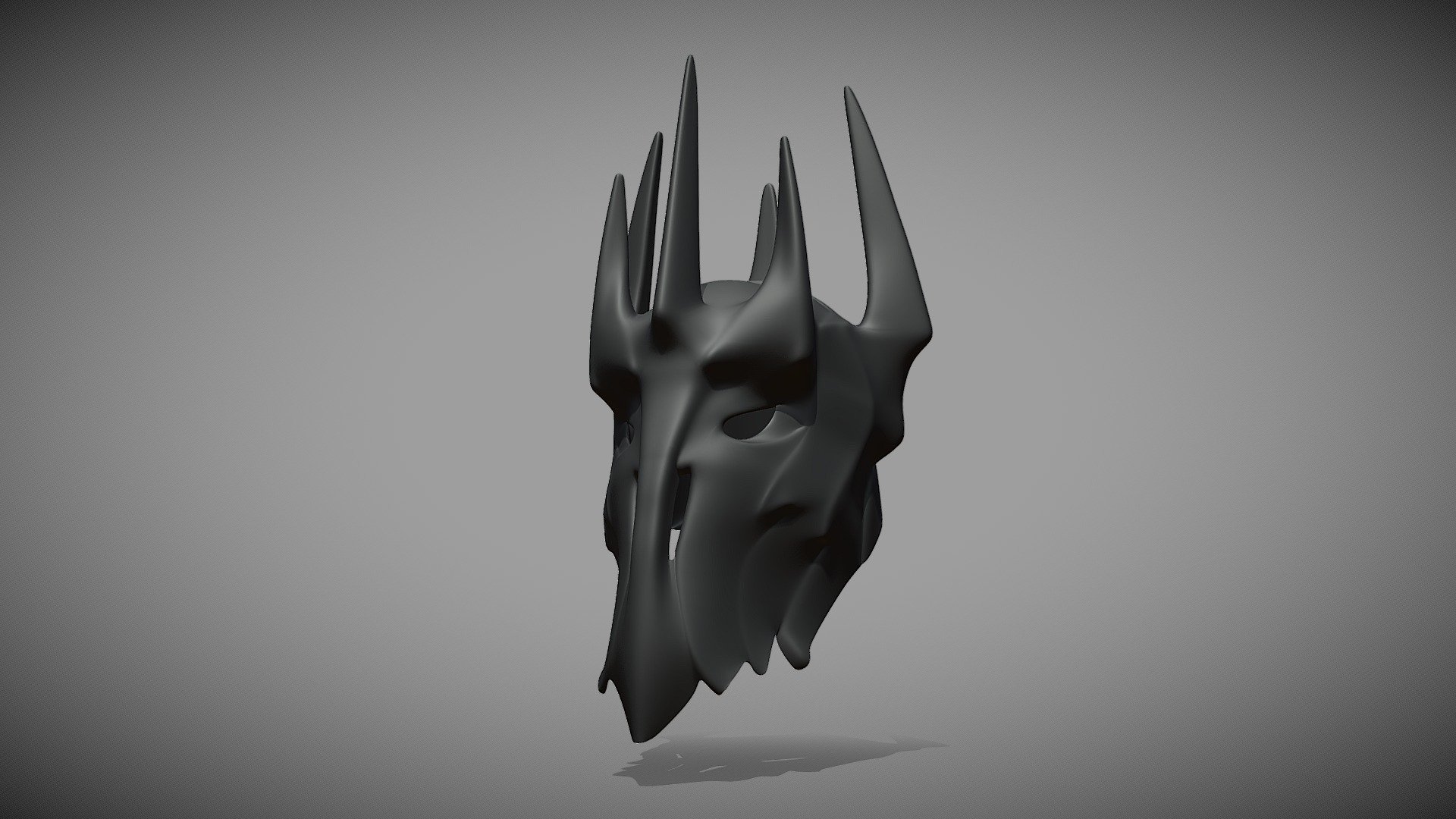 Helmet Of Sauron 3D Print - Download Free 3D model by ArteEn3D [6709604 ...