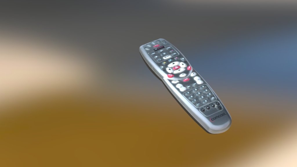 TV Remote - 3D model by hawkridgesys [6709bf6] - Sketchfab