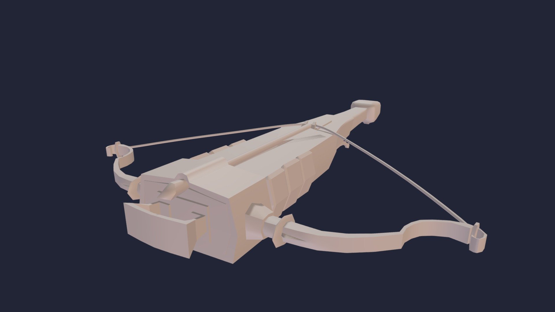 Crossbow Modeling - First 3D Modeling Midterm - 3D model by EveAda [670a581] - Sketchfab