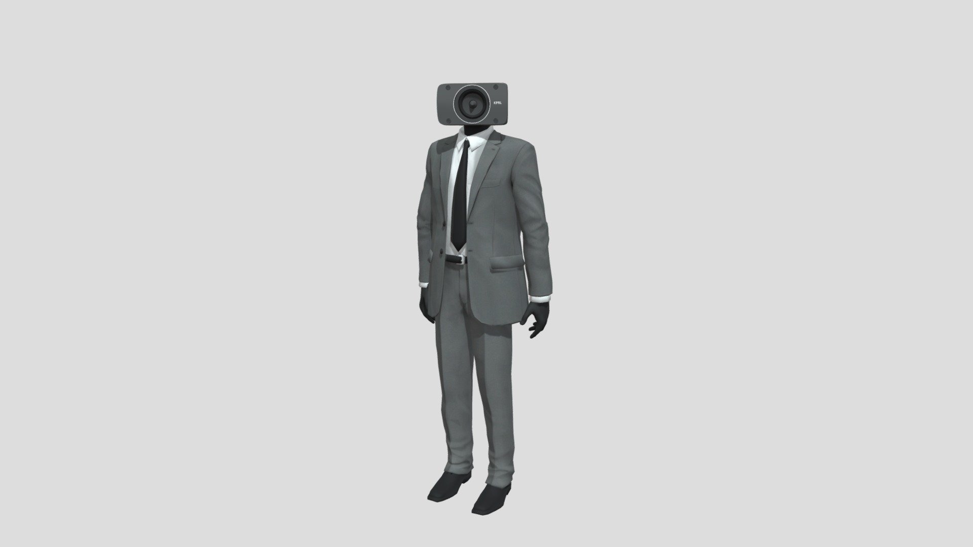 Speakerman - Download Free 3D model by j (@gmanfromhl2) [670a740 ...