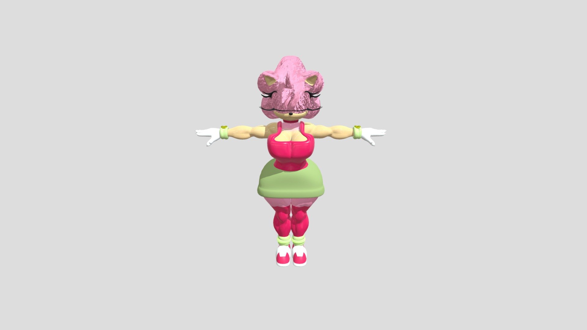 Aurora - Download Free 3D model by Neco-arc epic fan (@Neco-arc_epic ...