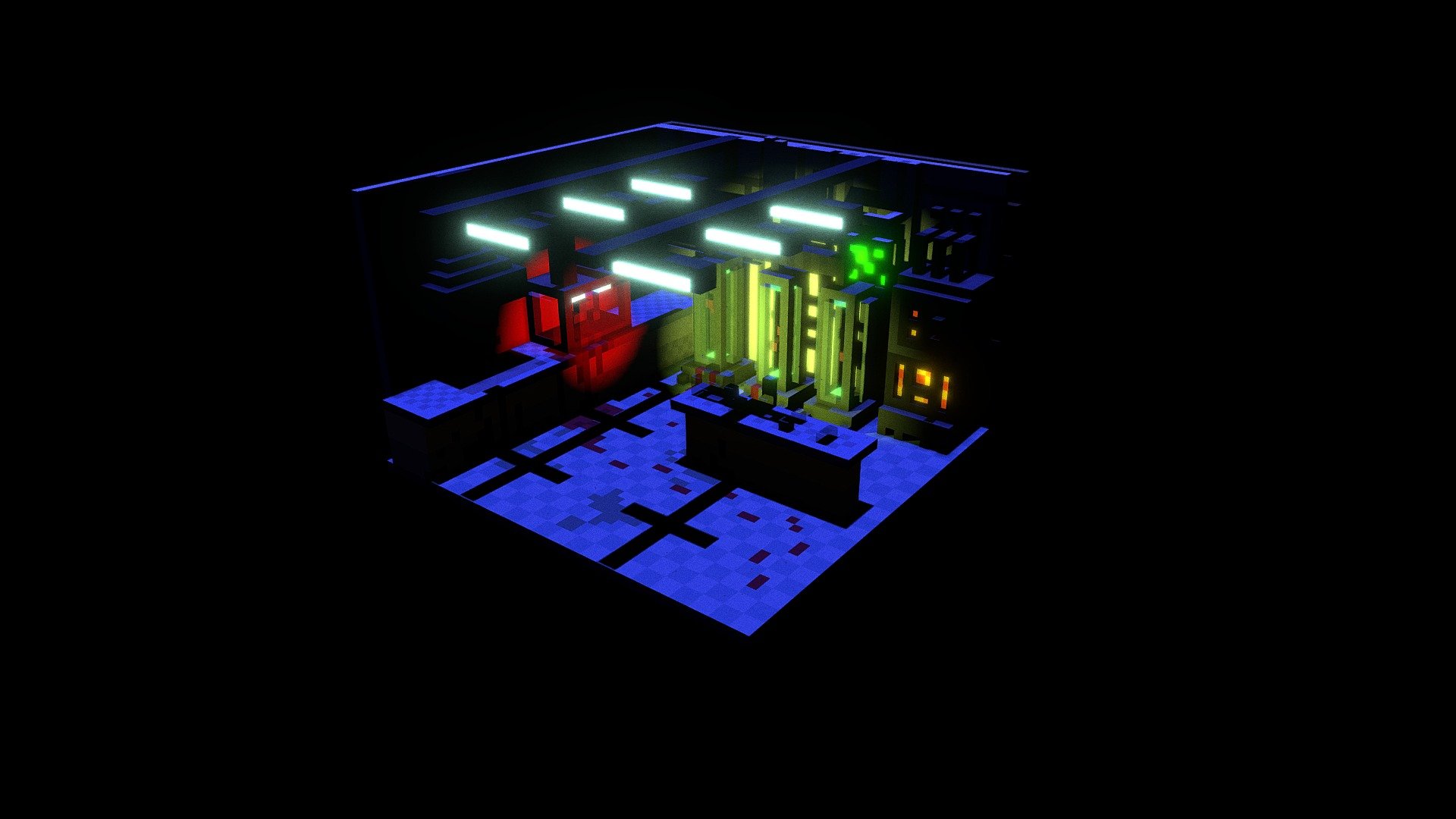 LABORATORY - 3D model by shiroanast [670b5ff] - Sketchfab