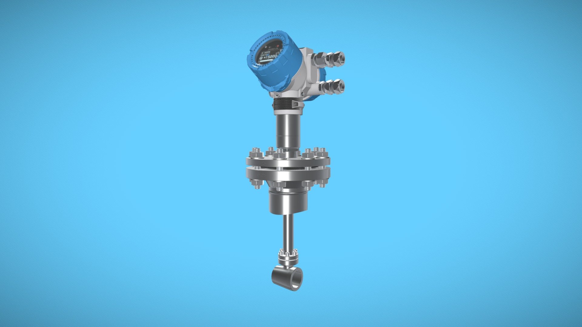 ELEMER-RV Probe flow meter - 3D model by elemer.zavod [670c511] - Sketchfab