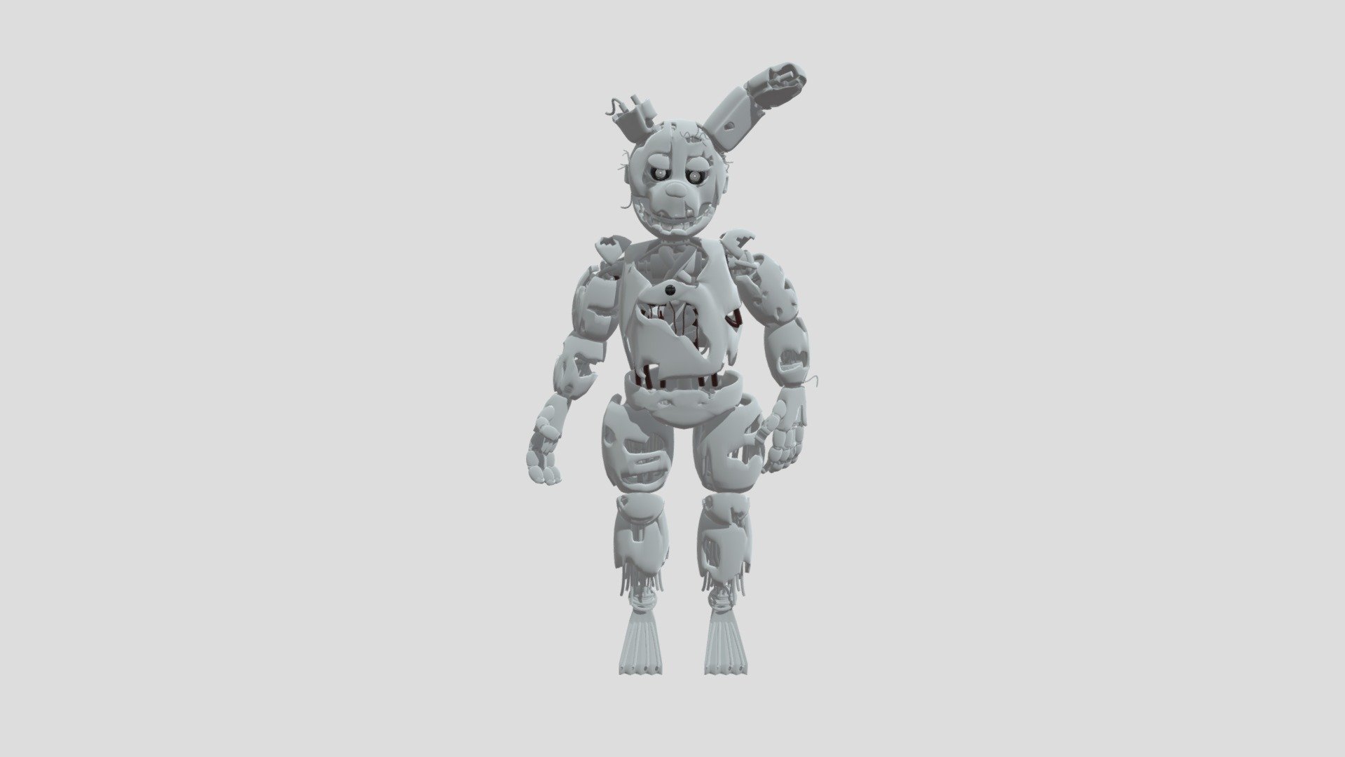Springtrap (1) - 3D model by SAM1981 [670d2a7] - Sketchfab
