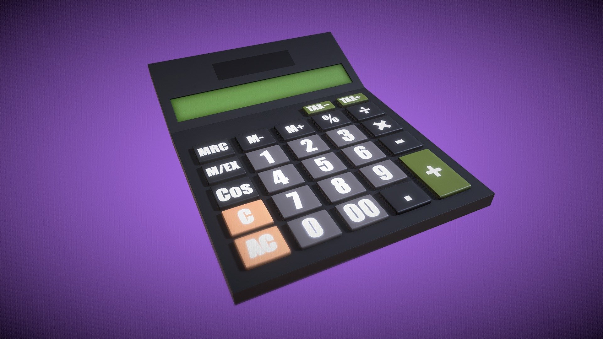 Stylised Calculator - 3D model by Feroze (@mdfrozen) [670dce5] - Sketchfab