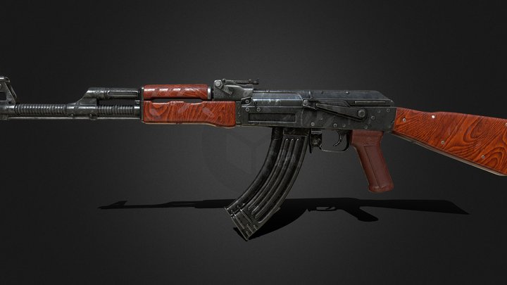 Ak47 3D models - Sketchfab
