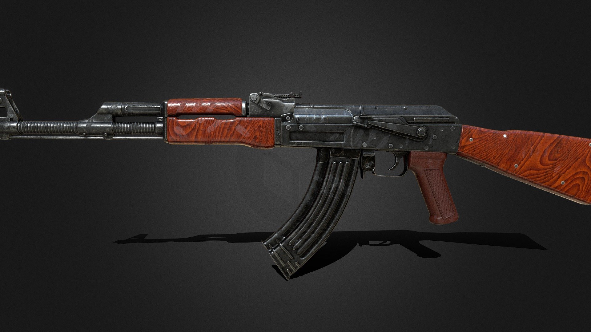 AK-47 Rifle - Buy Royalty Free 3D model by Jakub (@jakub.iv) [670e96f ...
