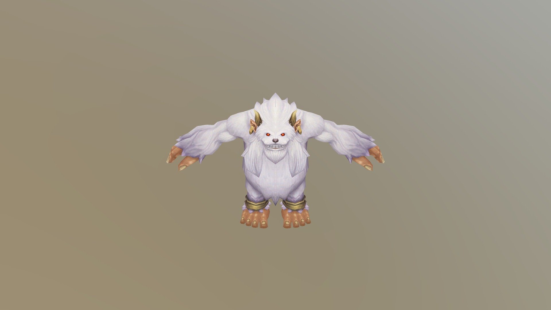 Yeti Mark - 3D model by Most Popular 3D (@mark1024pl) [670ea3f] - Sketchfab