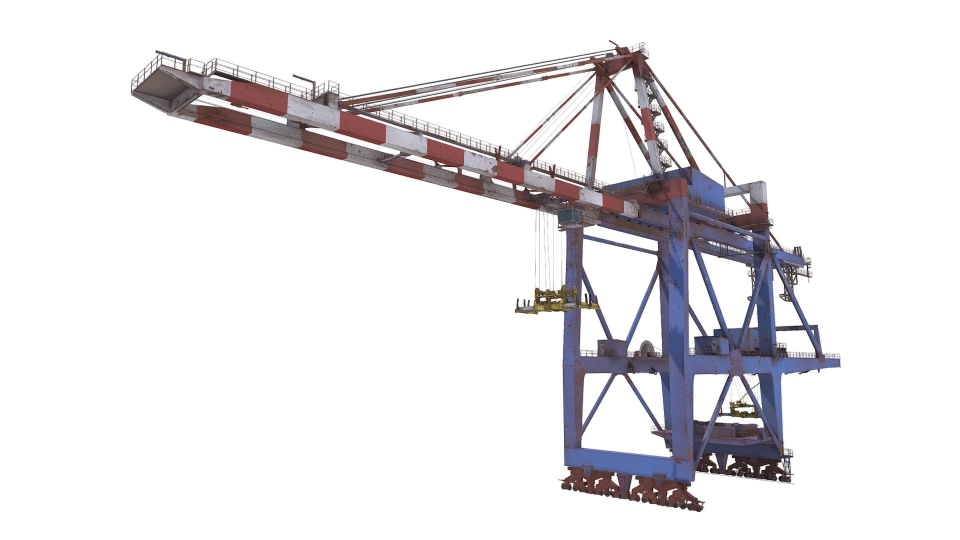 Large Harbor Crane - Buy Royalty Free 3D model by Studio Lab ...