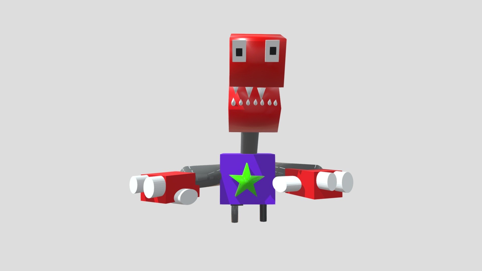 Boxy Boo 3d Model By Idea Giver Emmanuel Charles [6710410] Sketchfab