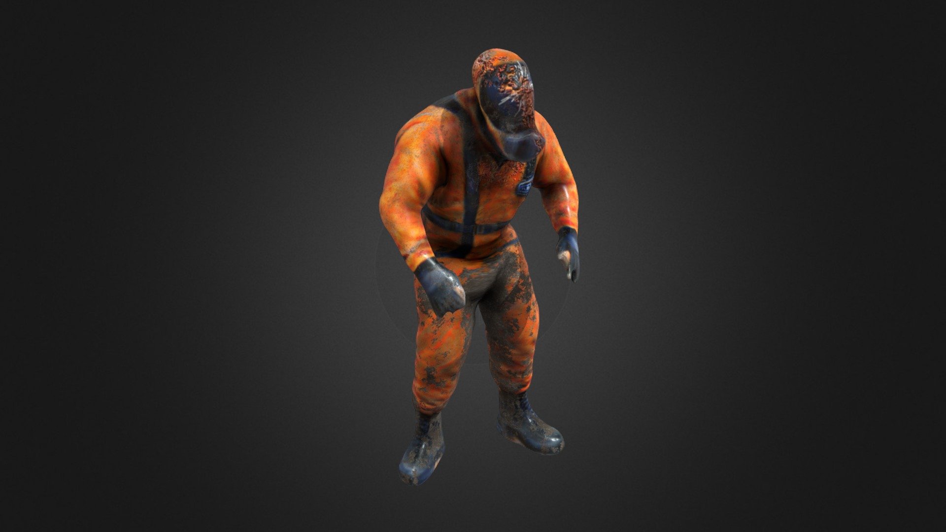toxic Zombie 4 Idle (animated) - Download Free 3D model by vicente ...
