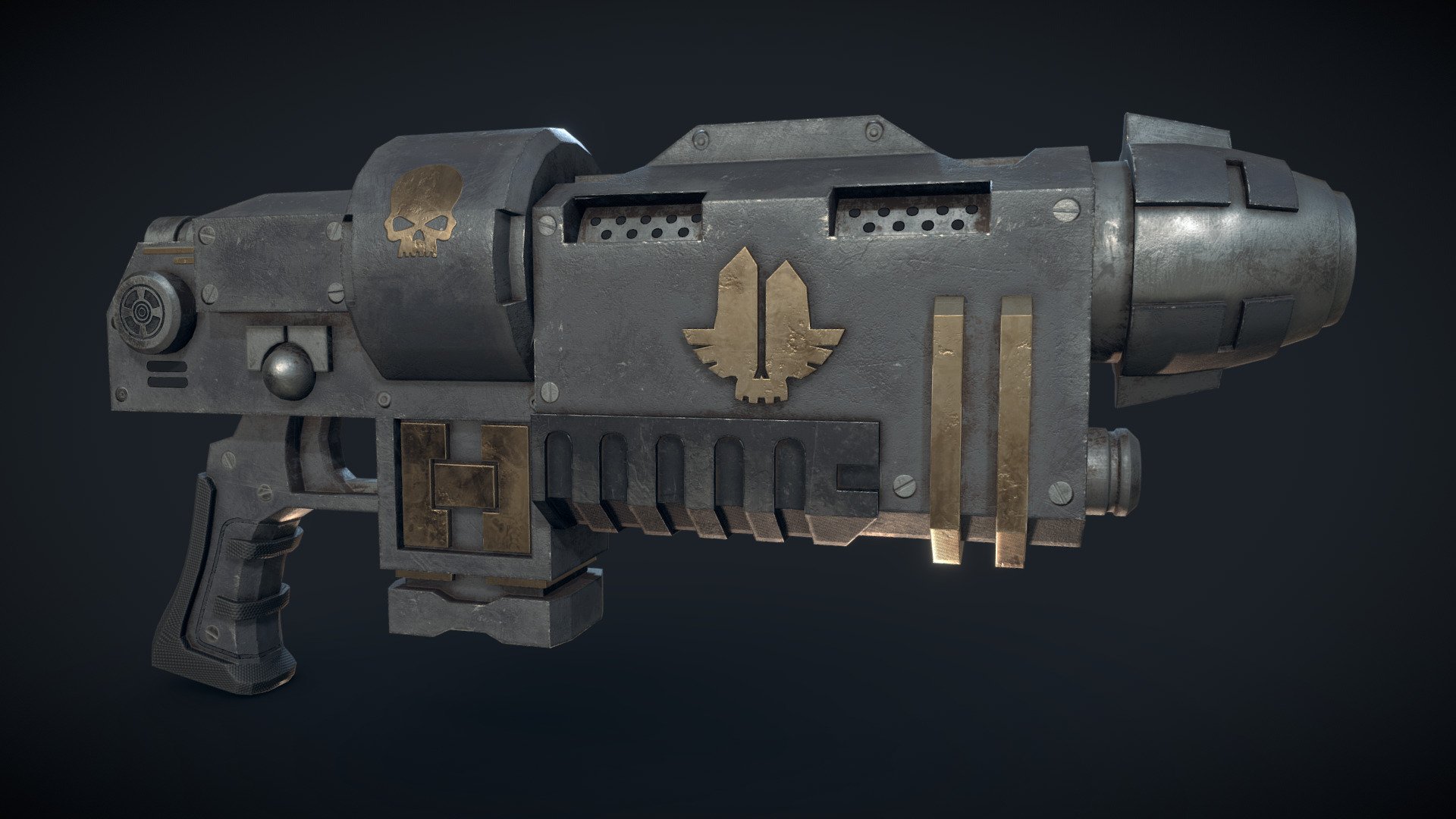 Wargun - 3D model by carlito69 (charles coureau) (@carlito69) [671087e ...