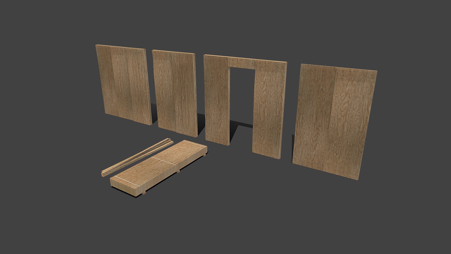 Plywood Pack - Ready to Unity HDRP - Buy Royalty Free 3D model by ...