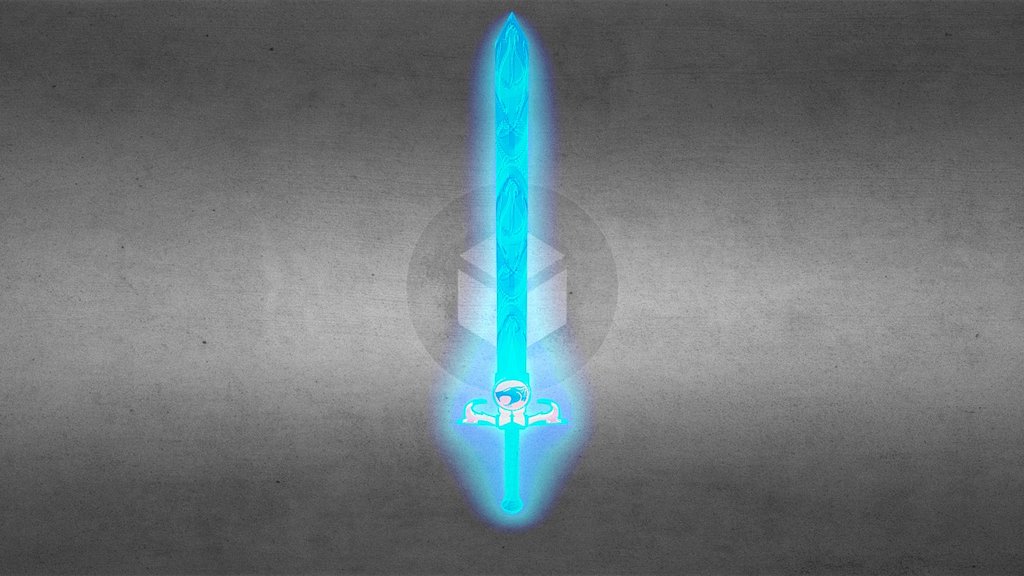 Ghost Sword - 3D model by pixelbuild365 (@pixelbui) [6711f1d] - Sketchfab