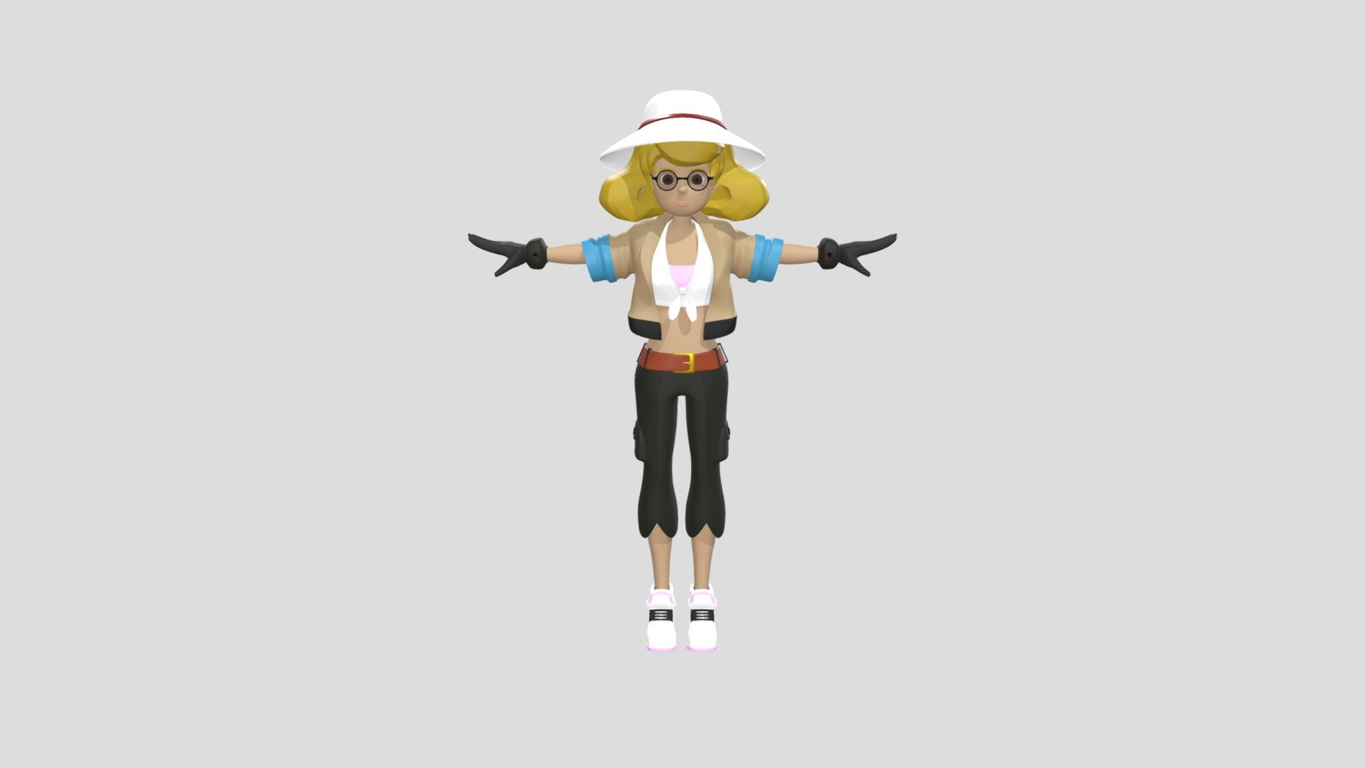 Personaje Exploradora - 3D model by Brayan Becerra (@BrayanBecerra ...