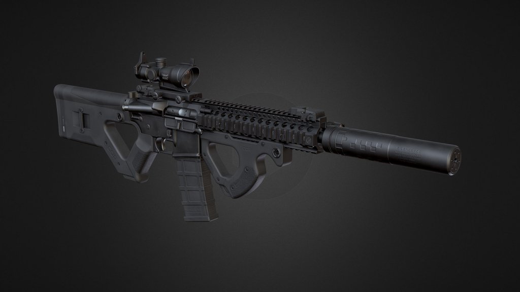 M4A1 Modular - A 3D model collection by 3DGunsmith - Sketchfab