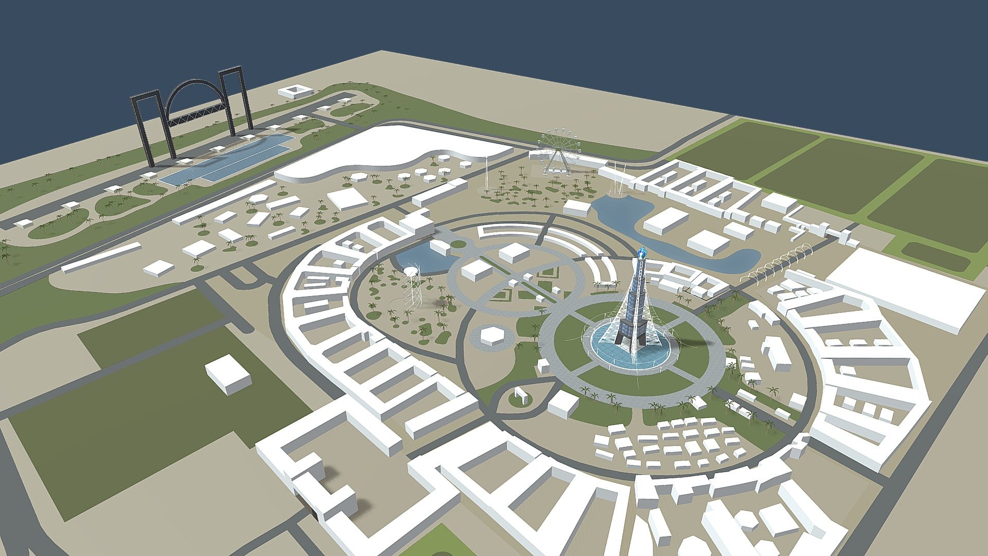 0188_Landmark_Saudi_v01 - 3D model by kadcreative.arch [67134b1 ...