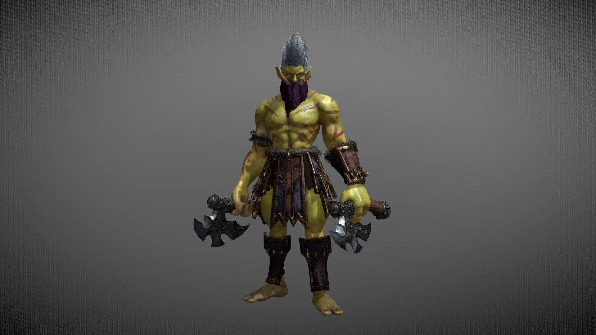 Zul'Jin (Rigged with Riggify) - Buy Royalty Free 3D model by Woophy ...