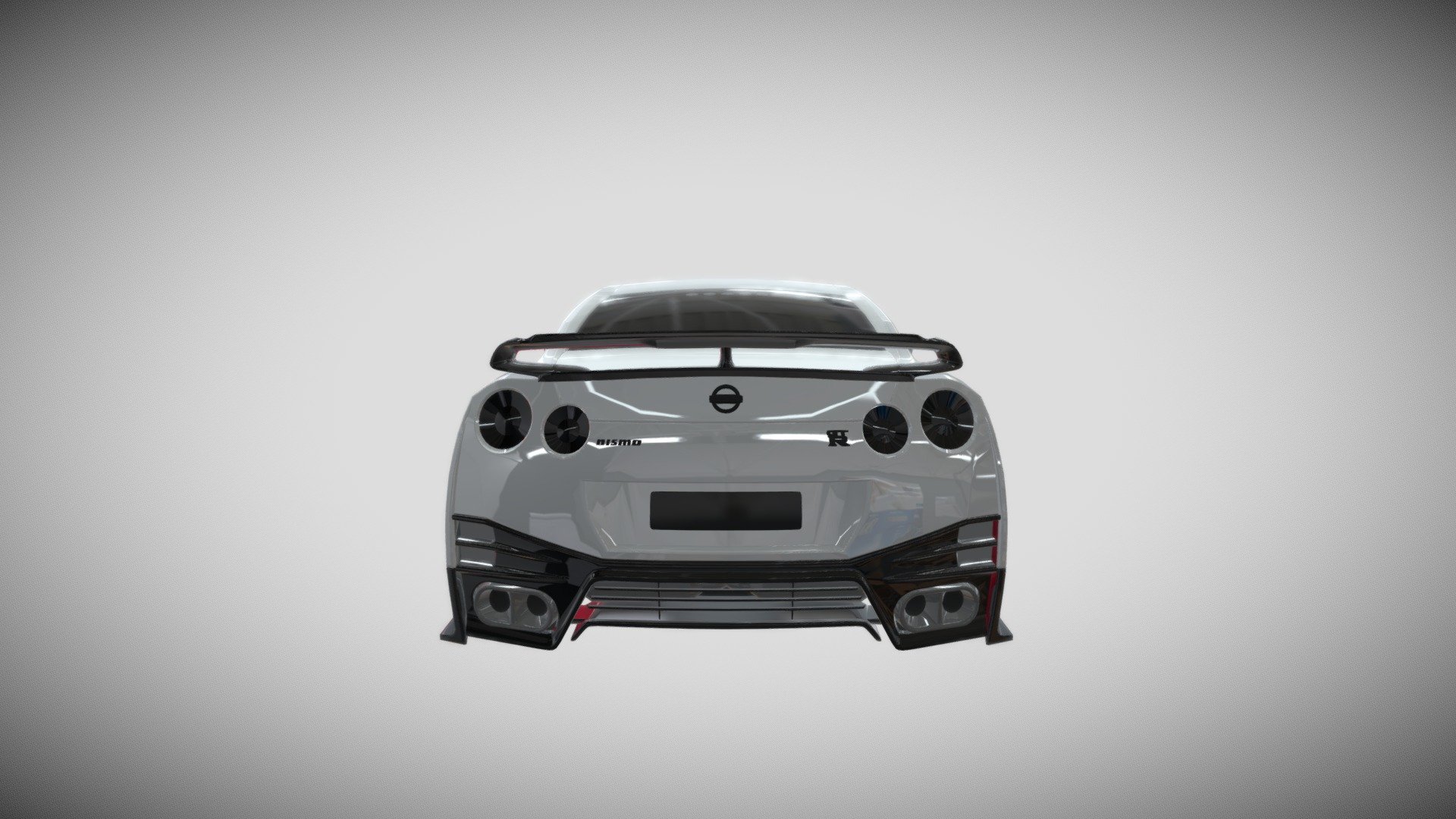 Nissan GTR R35 - 3D model by 3dmodels.cars (@3dcarsmodels) [6713f65 ...