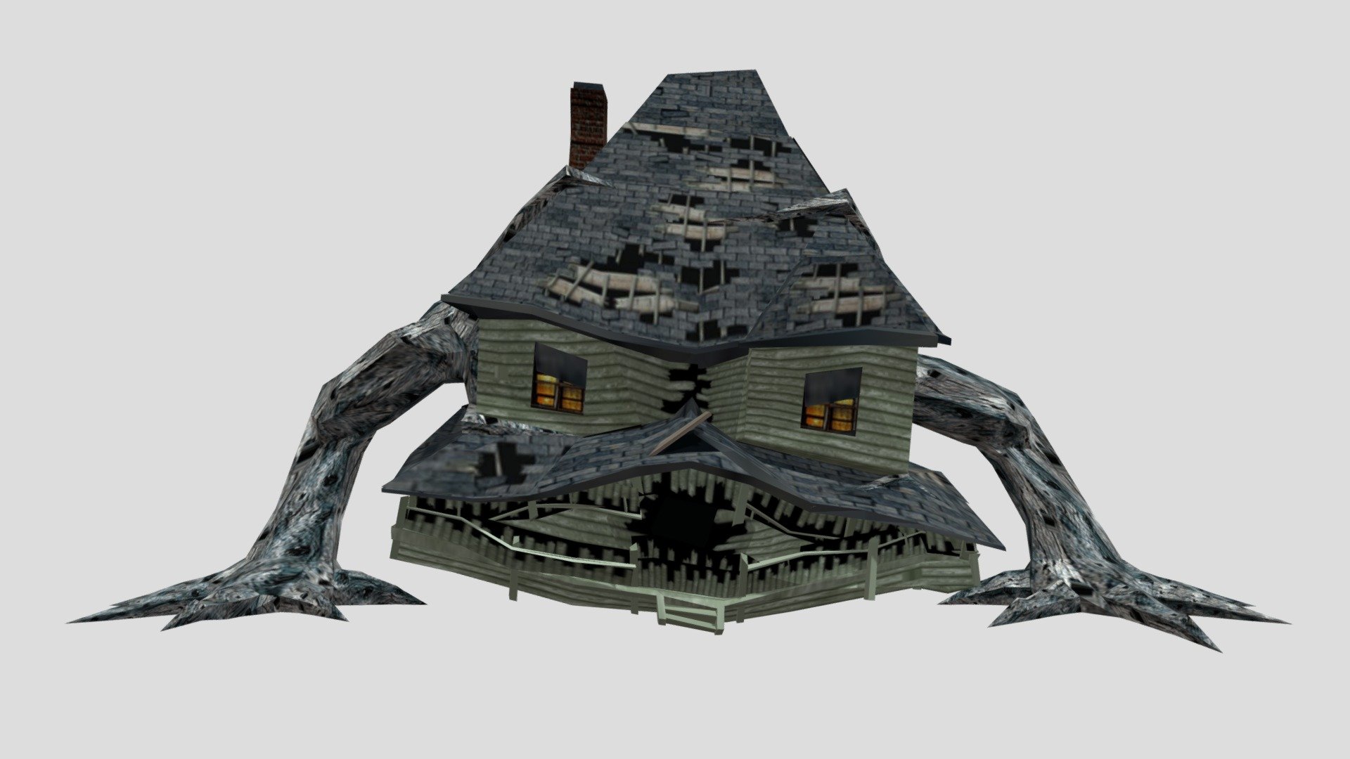 New Monster House PS2 Boss Remaster - Download Free 3D model by ...