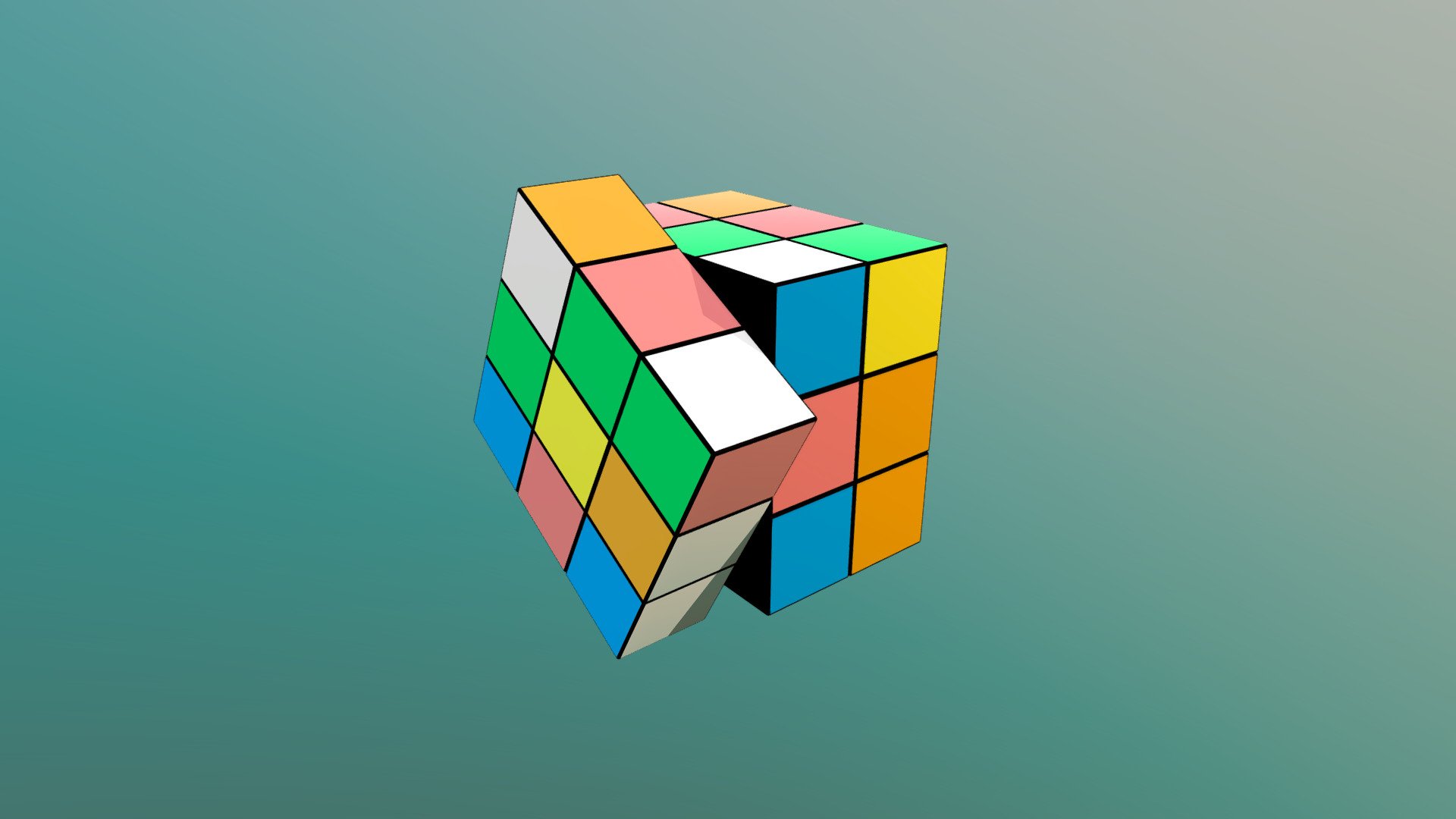 Rubik Cube animated - Buy Royalty Free 3D model by luismi93 [671434d ...