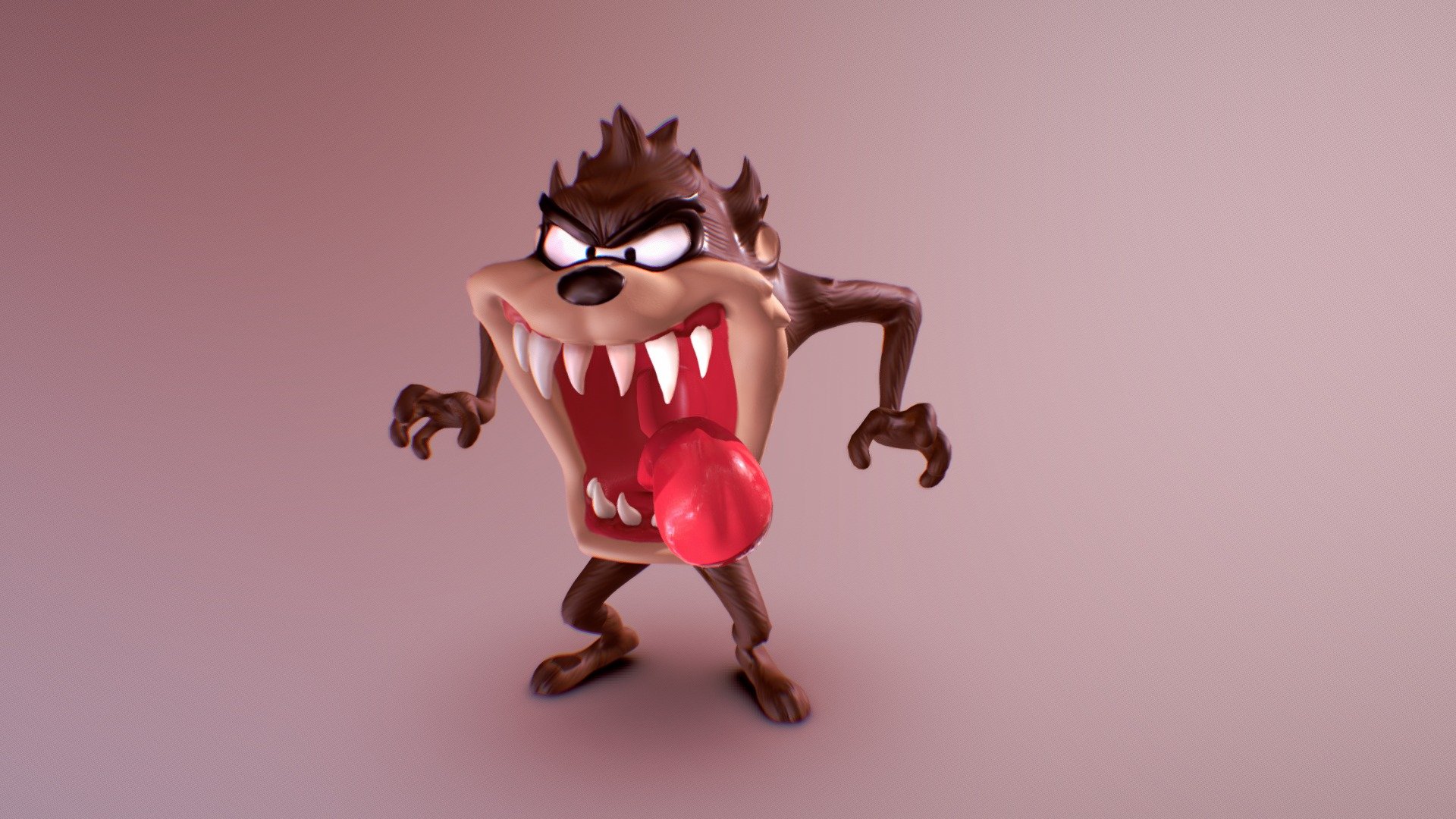 Taz - 3D model by belen.xerxes [671470f] - Sketchfab