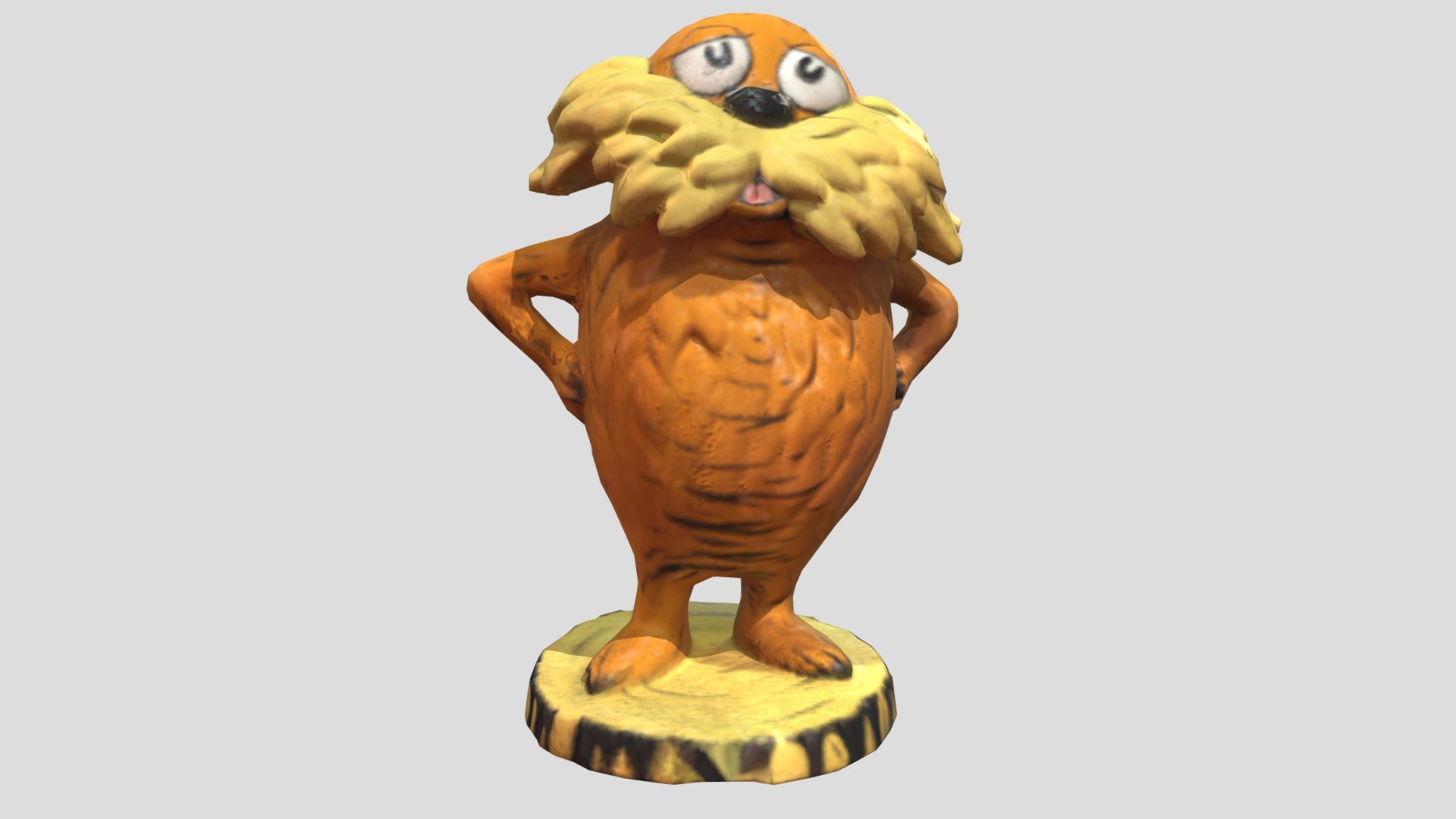 The Lorax (Dr. Seuss) - Download Free 3D model by David Wigforss ...