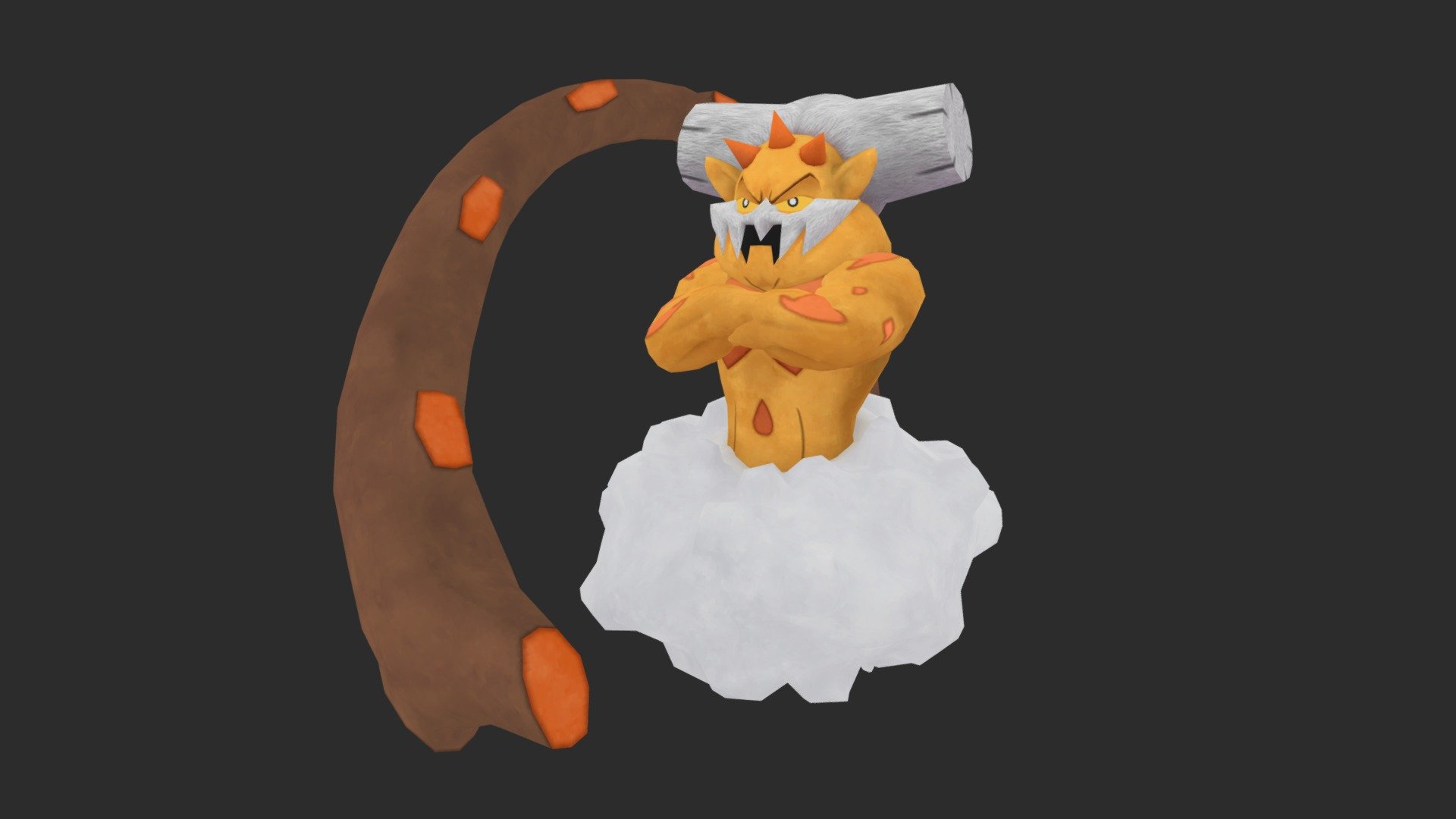 Shiny Landorus (Incarnate Form) - Download Free 3D model by Mariokart07 ...