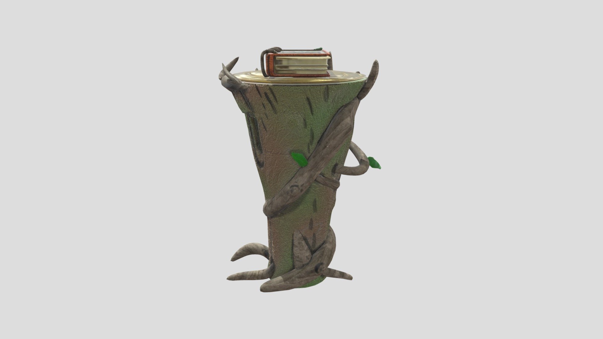 Spellbook Stand - 3D model by Bdog13 [6718750] - Sketchfab