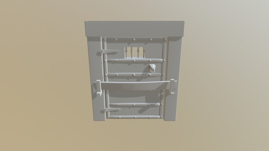High Poly Door Modular piece - 3D model by williemancan [6719248 ...
