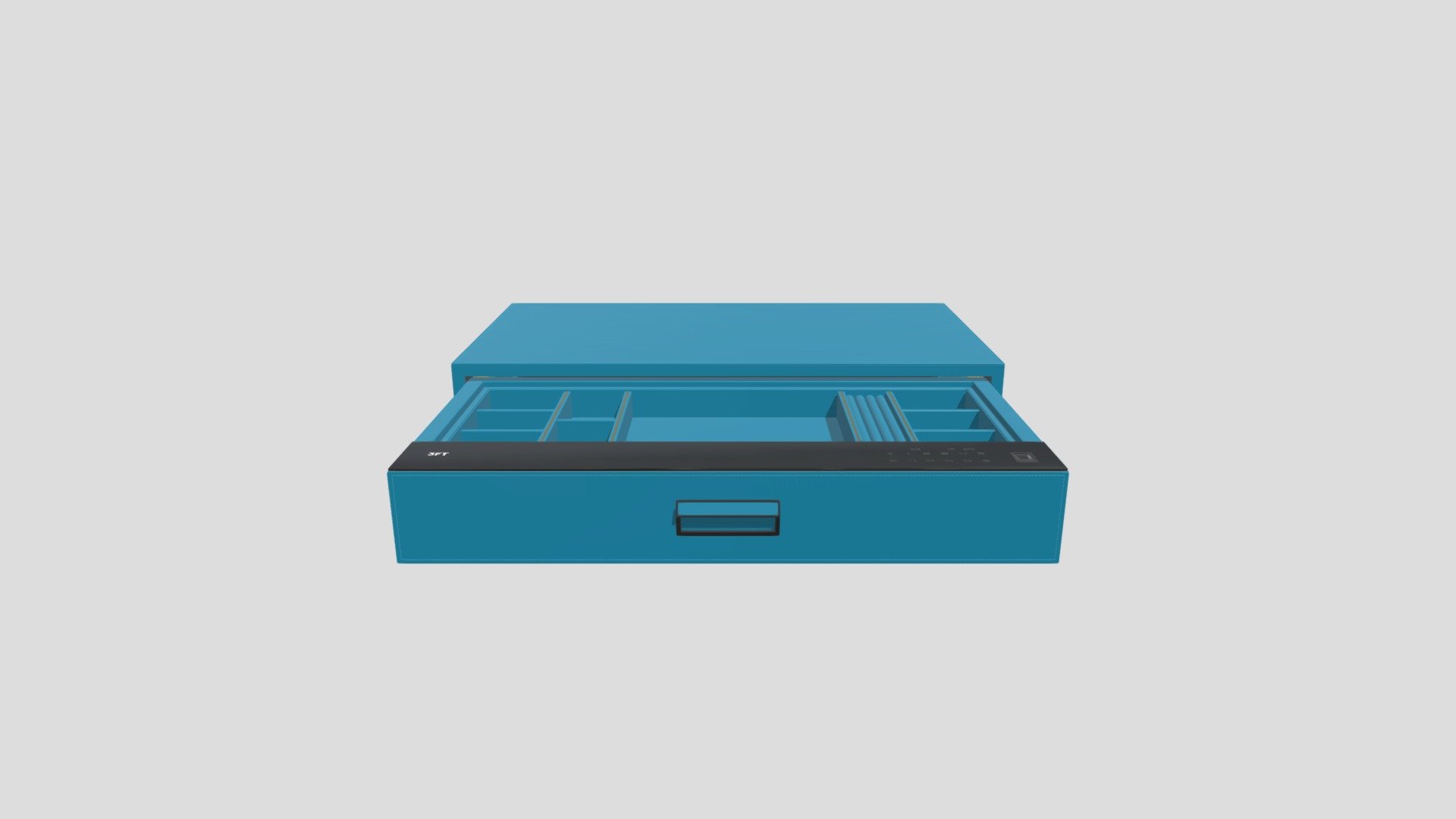 Leather Drawer Safe T3SB3-F - 3D model by 3ft [671955d] - Sketchfab