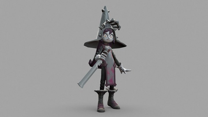 Witch 3D models - Sketchfab