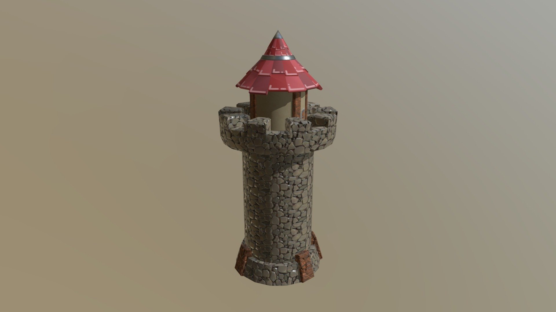 Tower - 3D model by BaileyBrian [671e30b] - Sketchfab