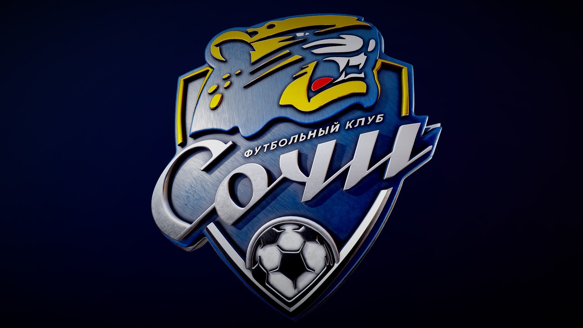 Sochi Football Club Logo - 3D model by Korneev Nikita Kirillovich ...