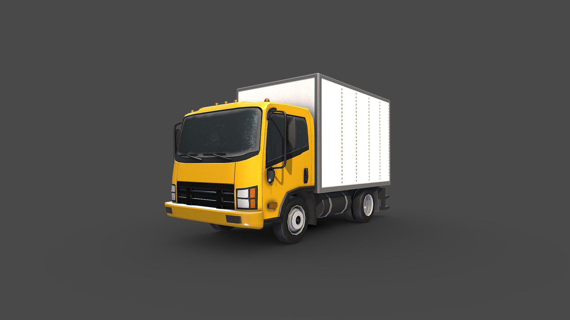 Delivery Truck - 3D model by Evan Hiltz (@evan.hiltz) [671f1e0] - Sketchfab