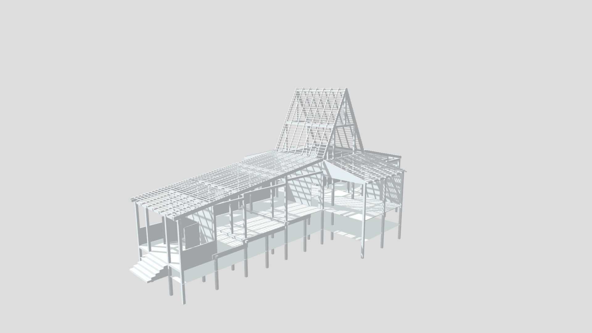 (2010) Banjar - Bubungan Tinggi - 3D model by Loka Dokumentasi ...