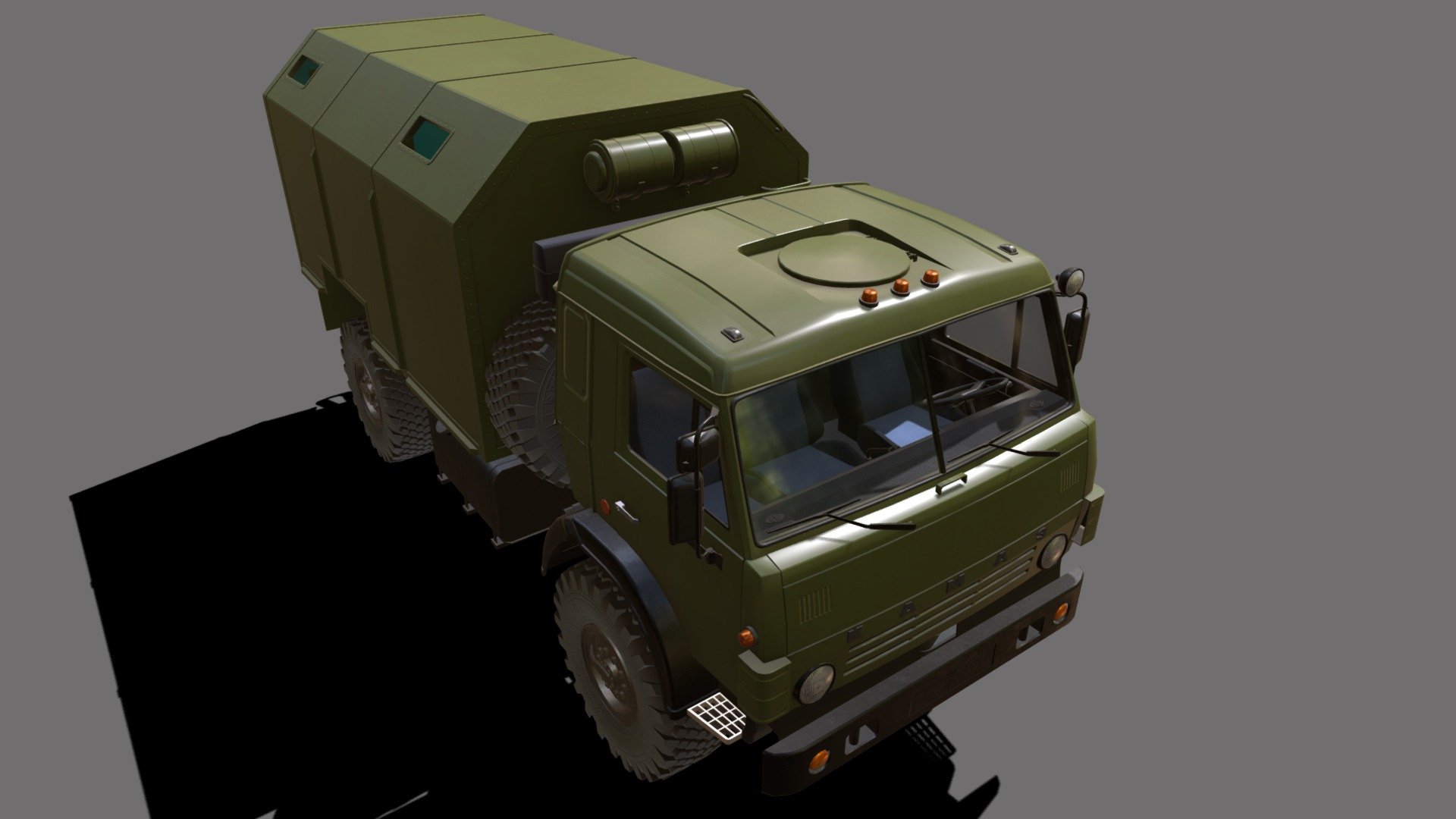kamaz 4326 - 3D model by stroporez79 [6721166] - Sketchfab