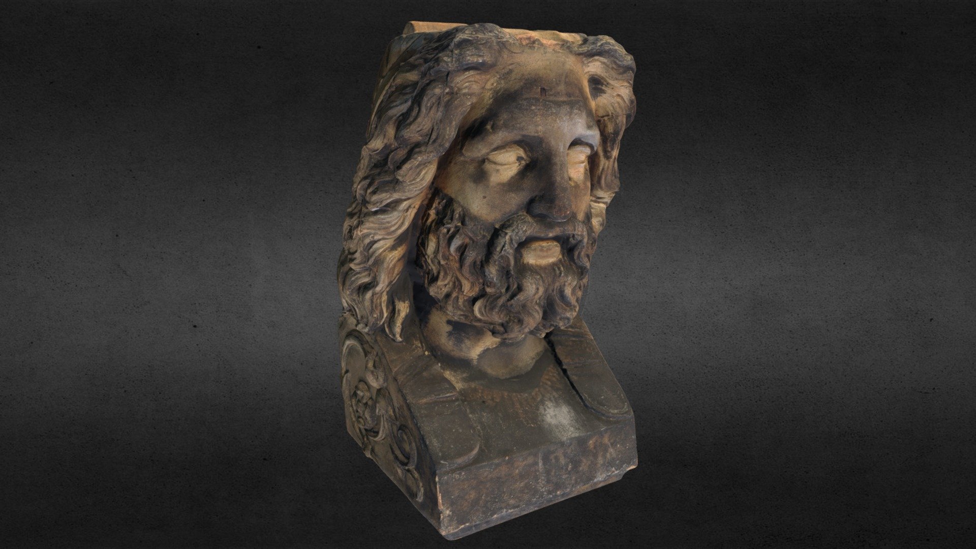 Male head of a herm - Download Free 3D model by City Museum Berlin ...