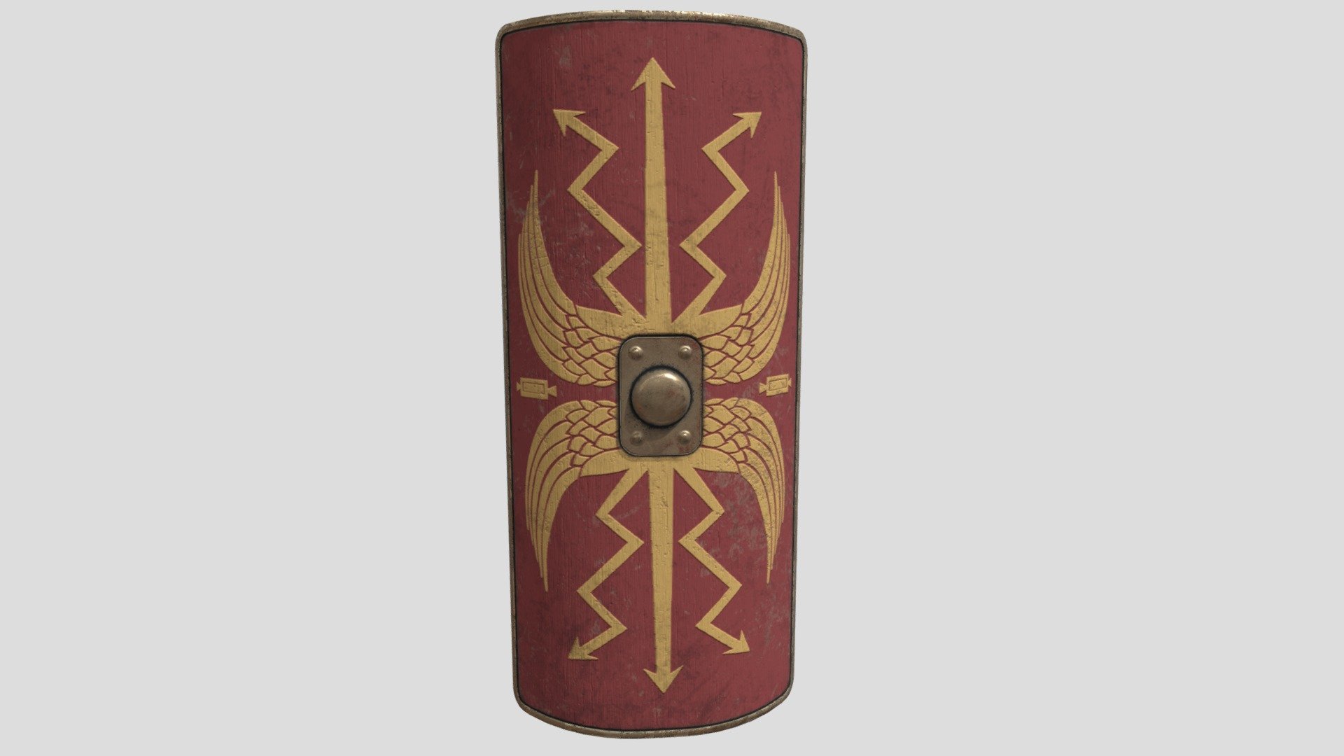 Roman Scutum Shield - Download Free 3D model by Stachwel [6723703 ...