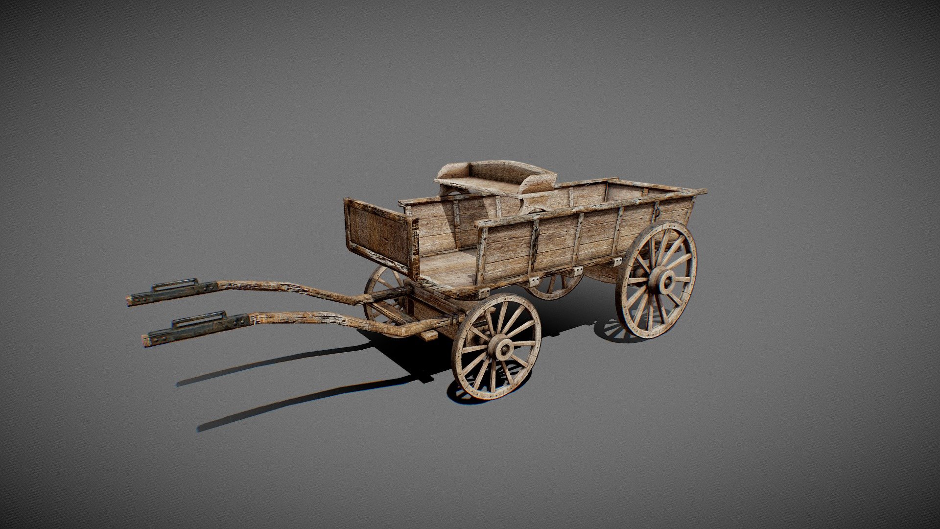 Wooden Wagon animated - Buy Royalty Free 3D model by Salex [672471c ...