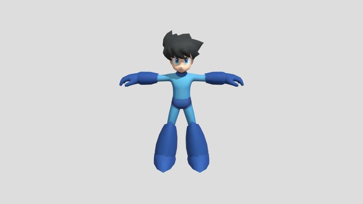 Megaman 3D models - Sketchfab