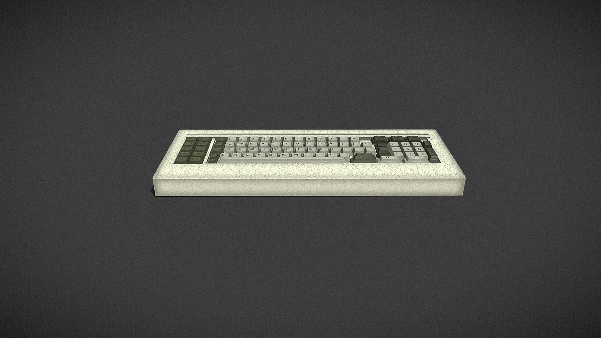90's Keyboard - 3D model by cyclonicninja69 [6726331] - Sketchfab