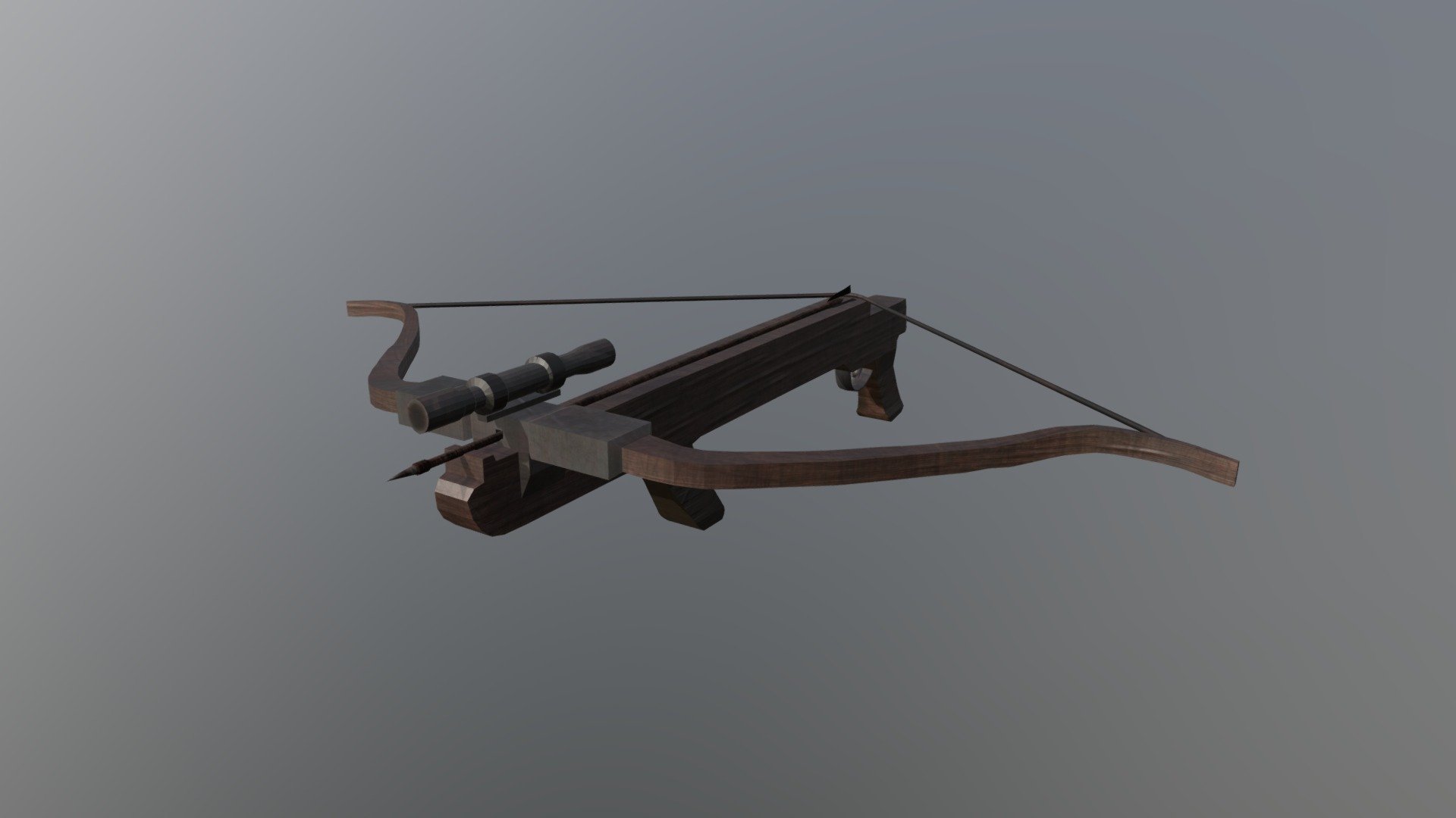 CrossBow - 3D model by VeronicaFR [6726c2f] - Sketchfab