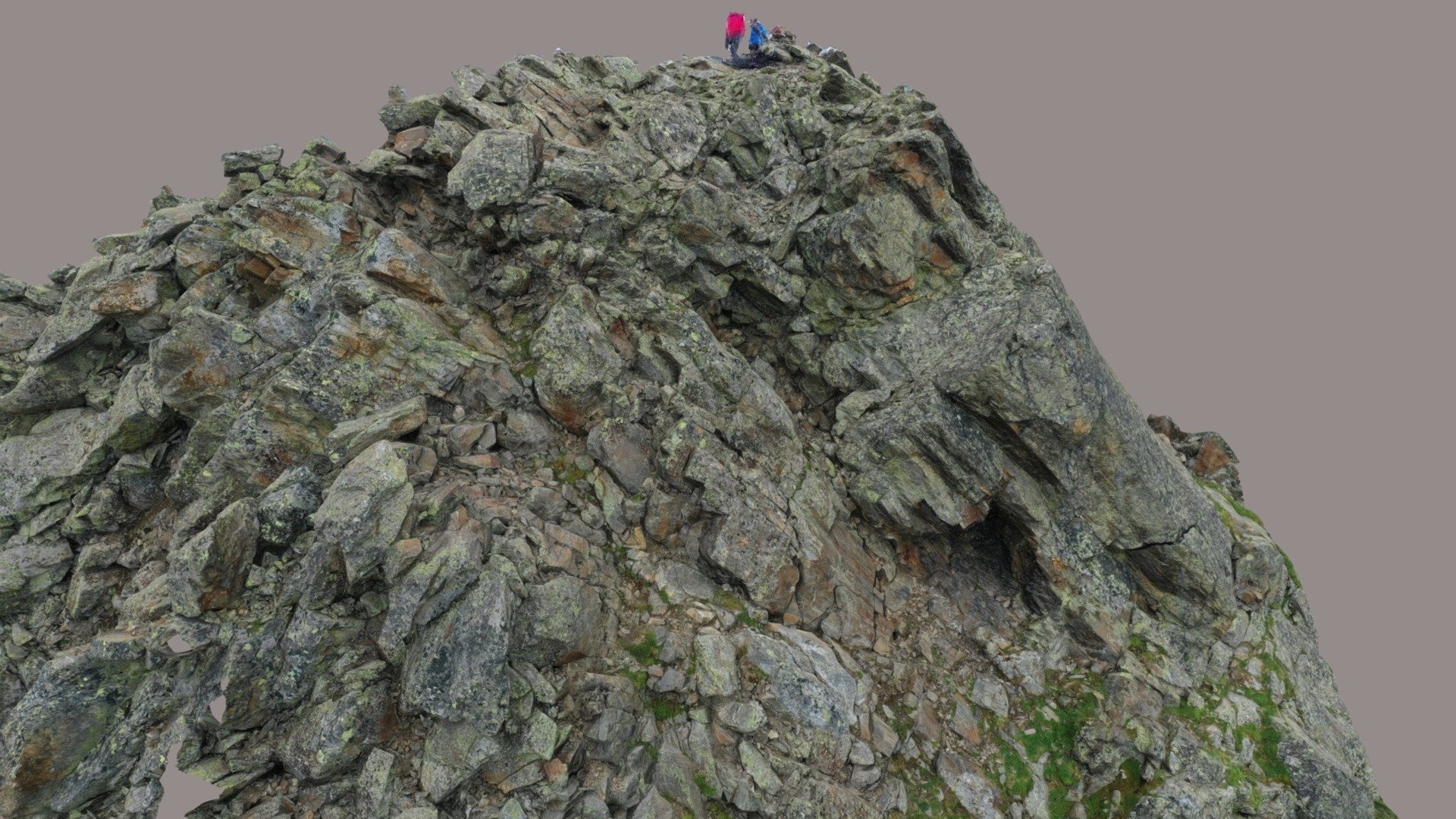Modello di una Cima di montagna - 3D model by Zerolab [67274c9] - Sketchfab
