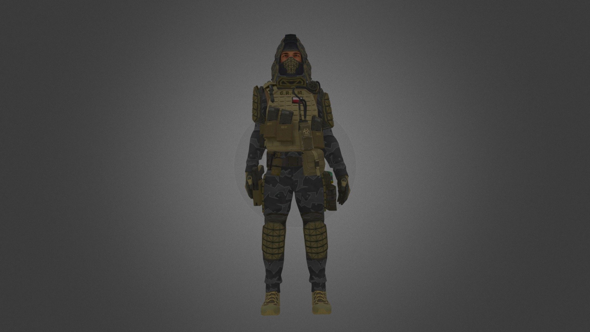 Skin Grom sniper - 3D model by Пляскин Максим (@wordctar) [6728069 ...