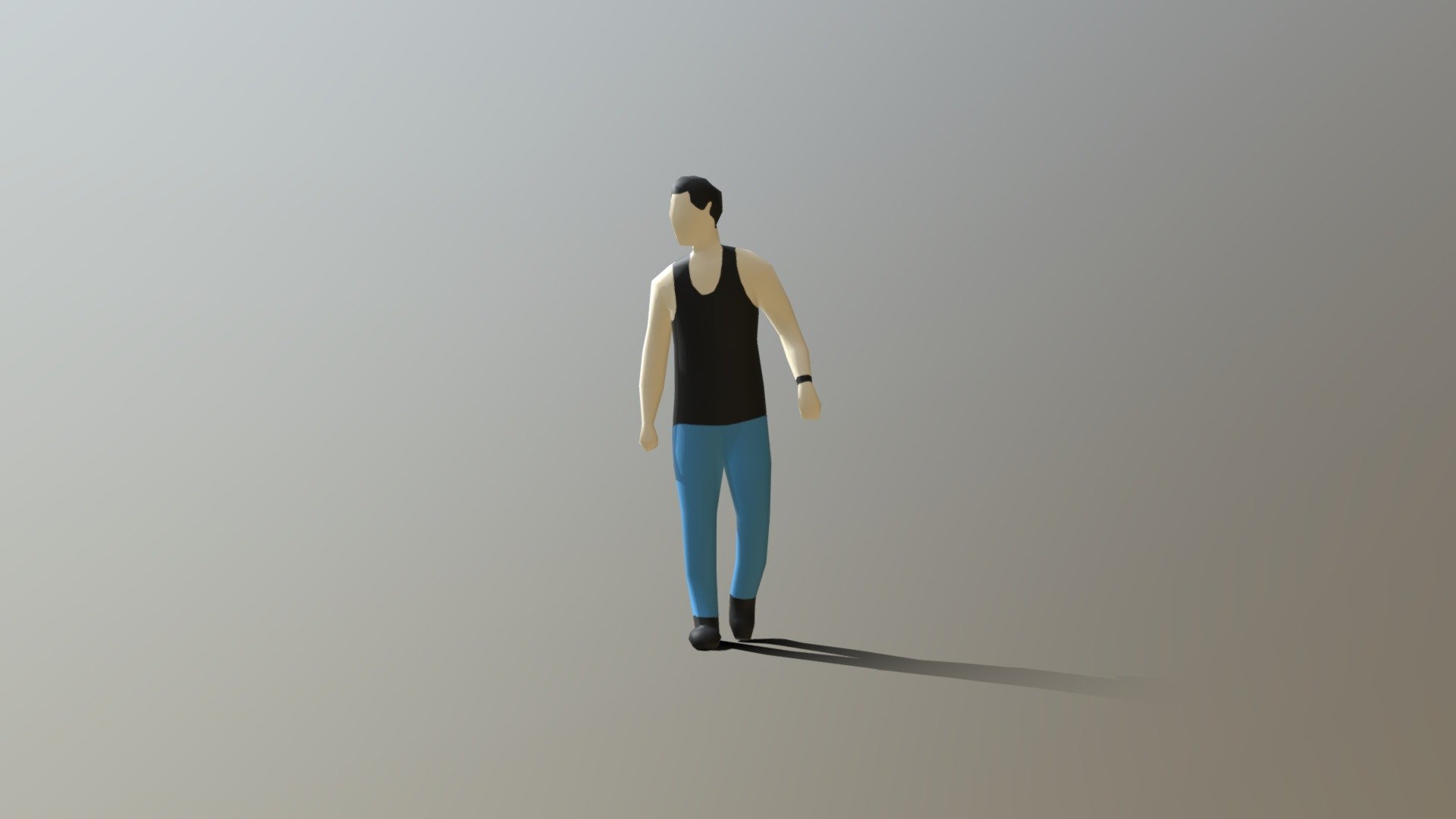 Low Poly Casual Man 001 - Buy Royalty Free 3D model by ROH3D [6728c5f ...