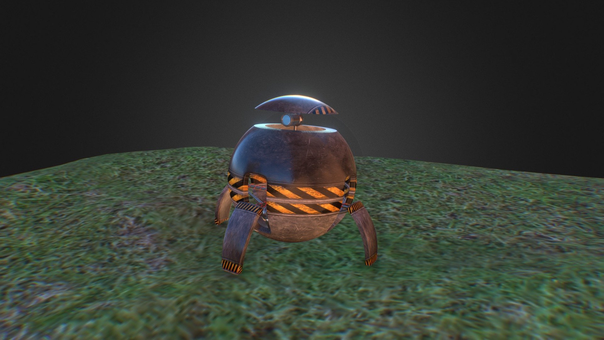 Spherical Robot - 3D model by fredd_48 [6728ded] - Sketchfab