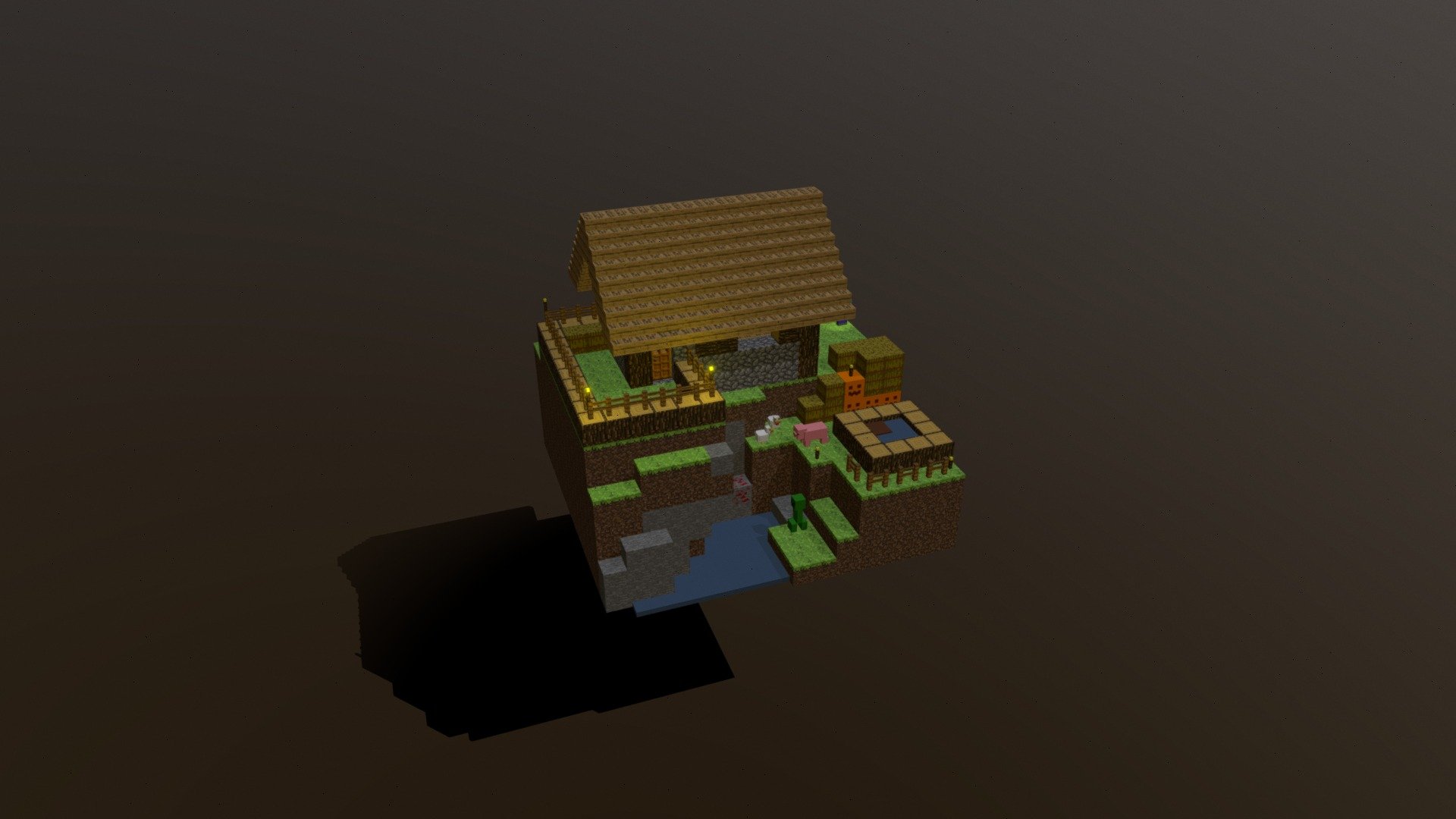 Minecraft - 3D model by s31430 [672a412] - Sketchfab