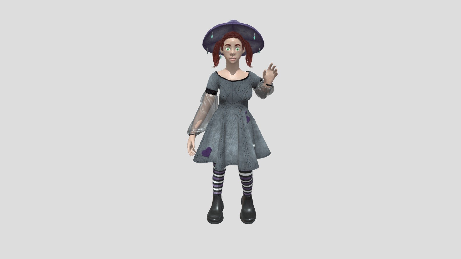 Sable Test Pose - 3D model by masekmelia [672a637] - Sketchfab